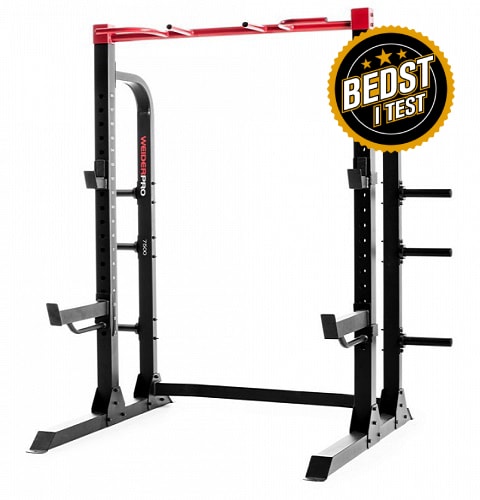 Squat rack - Vi har fundet de 5 bedste squat stativer til hjemmebrug